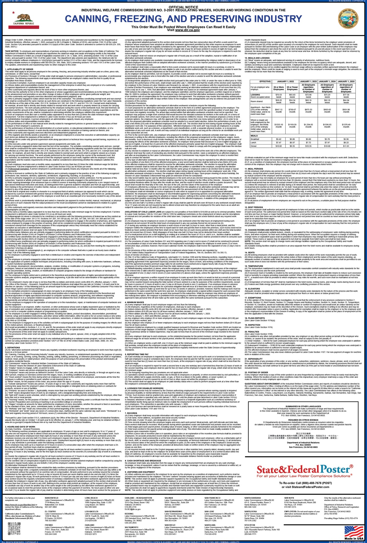 IWC 03 - Canning, Freezing, and Preserving Industry — State and Federal ...