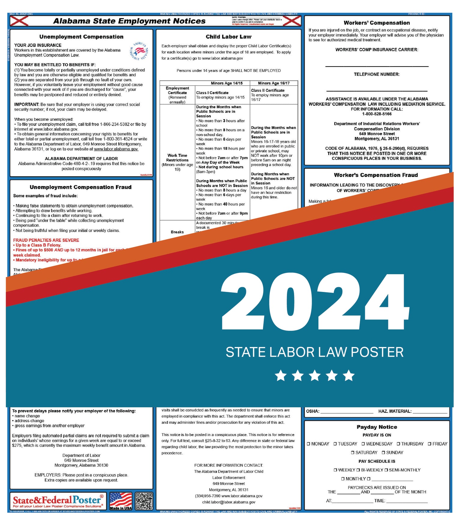 Products — State and Federal Poster