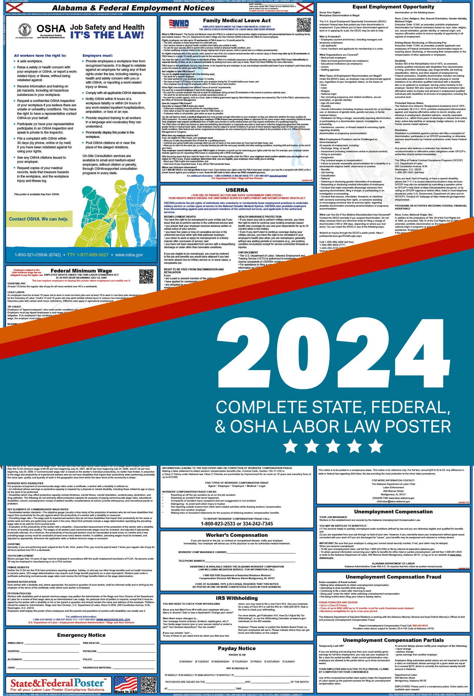 Products — State and Federal Poster