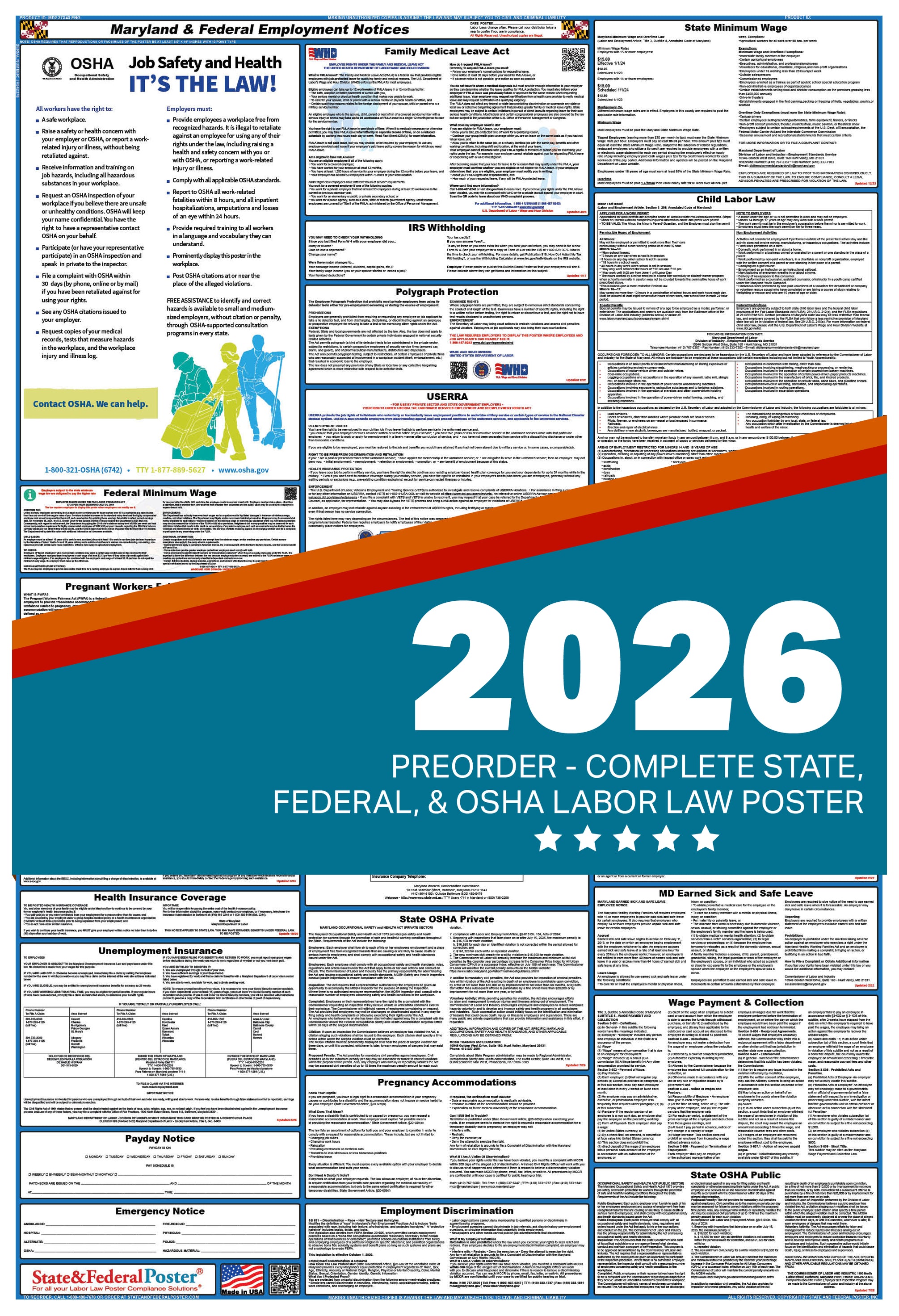 2026 State & Federal Posters — State and Federal Poster