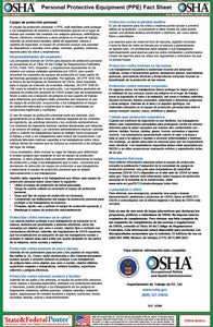 OSHA Personal Protective Equipment (PPE) Fact Sheet — State and Federal ...